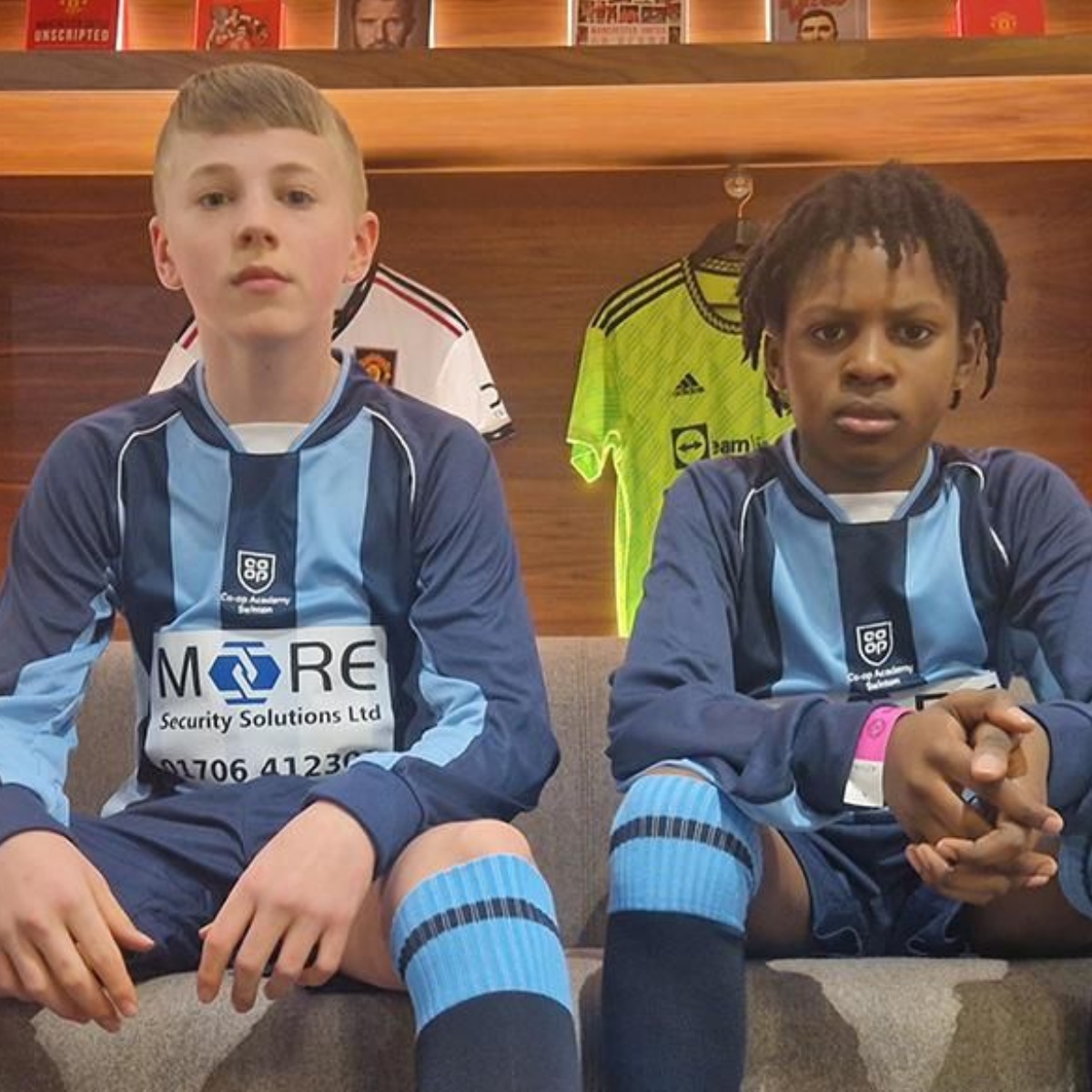 Co-op Academy Swinton - Looking fab in our new football kits!