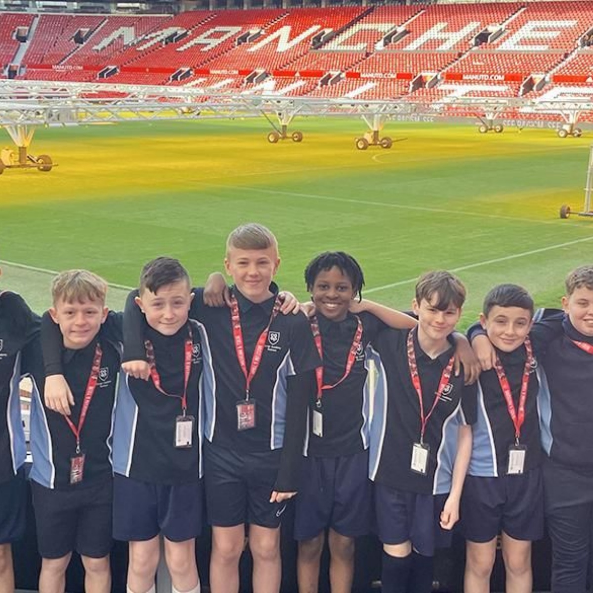Co-op Academy Swinton - Year 7 Football Team Stadium Tour